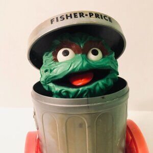 Muppets | Toys | Vintage Muppets Pop Up Pull Toy Sesame Street Oscar ...